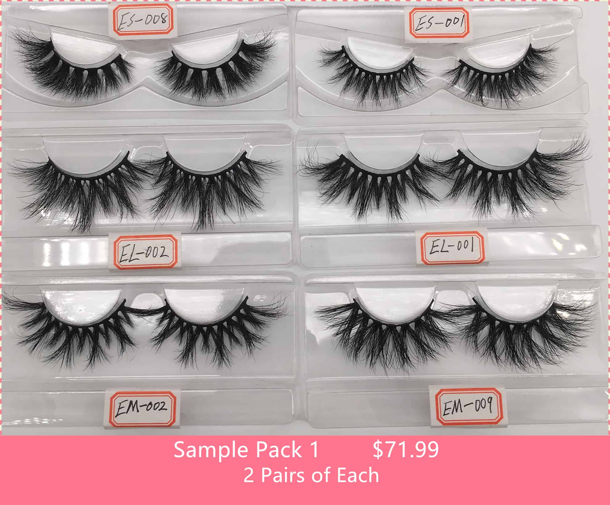 Which 25mm Lashes Pack Sells Well?