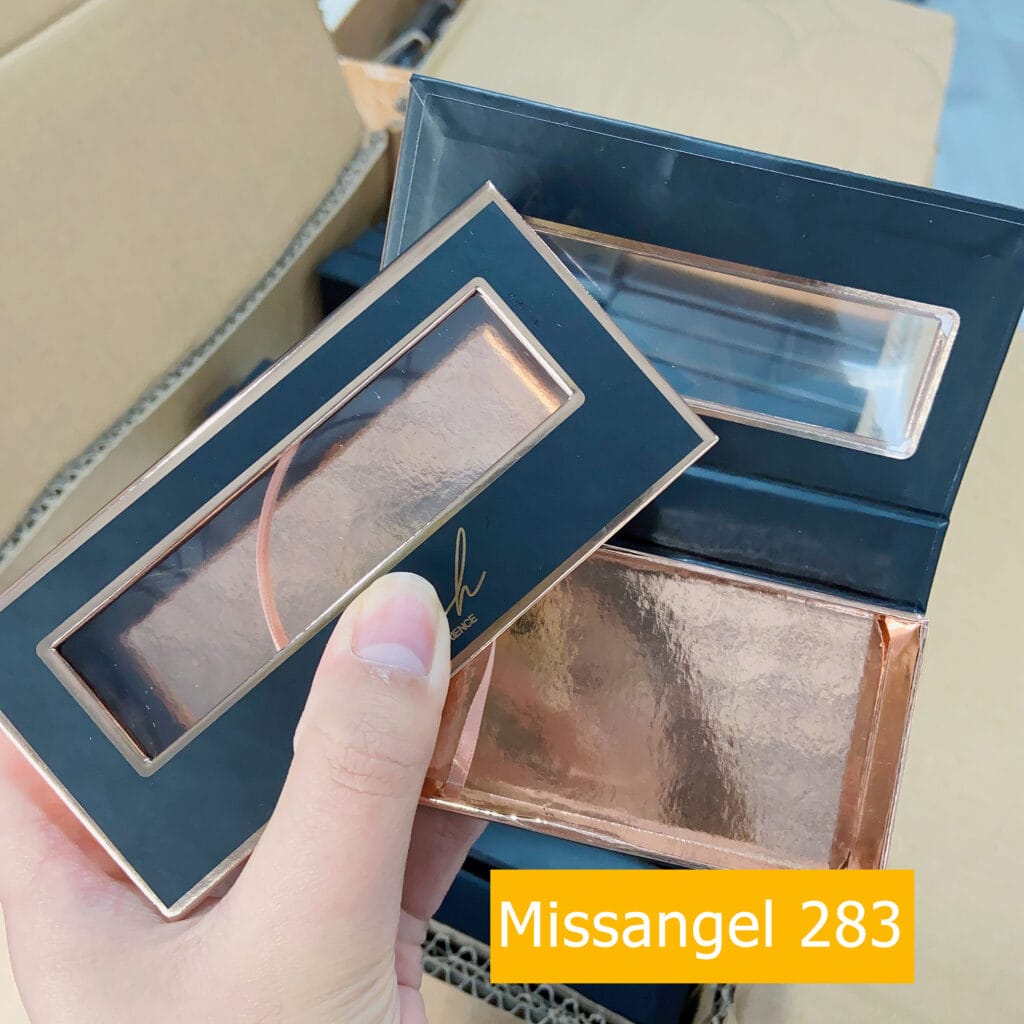 Custom eyelash package boxes with private label