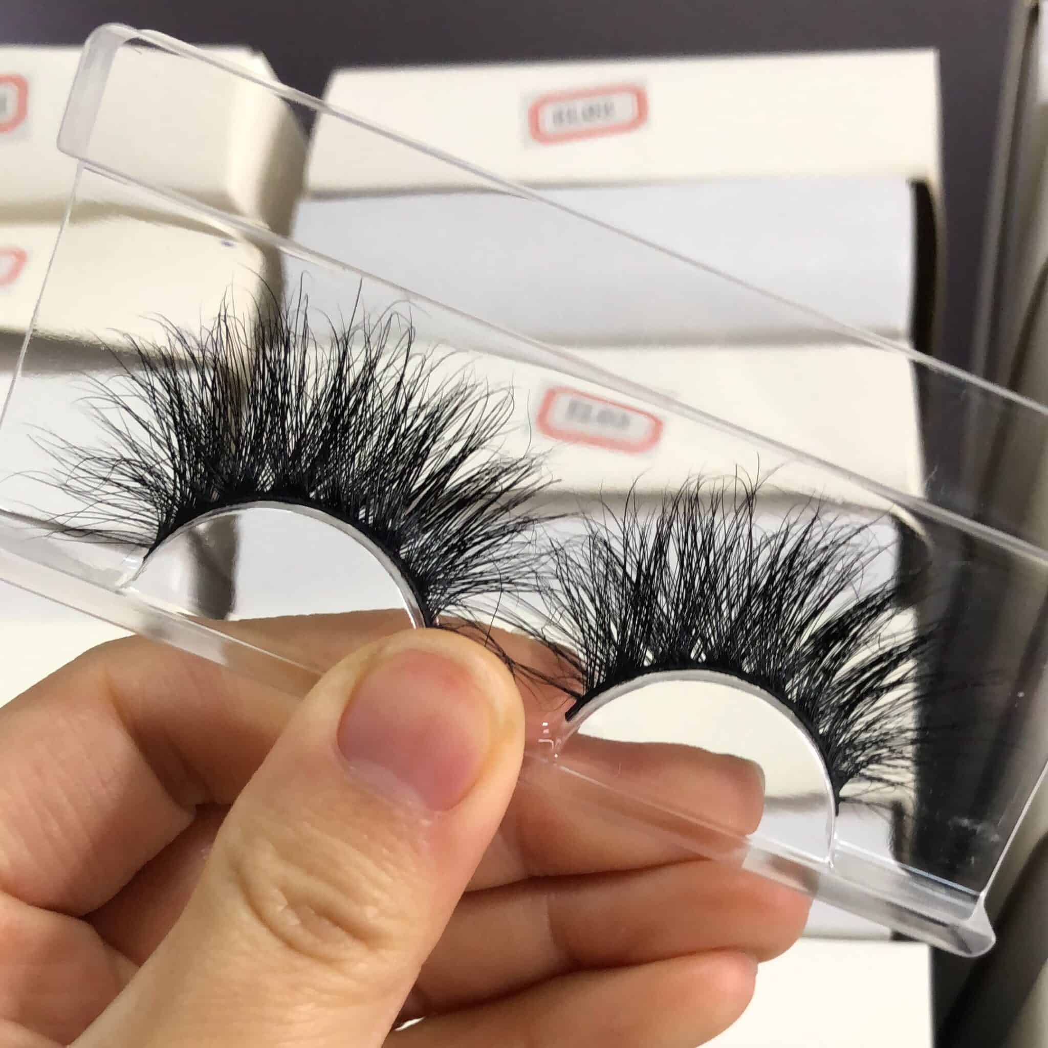 Wholesale Eyelashes Mink Lash Vendors Custom Eyelash Packaging