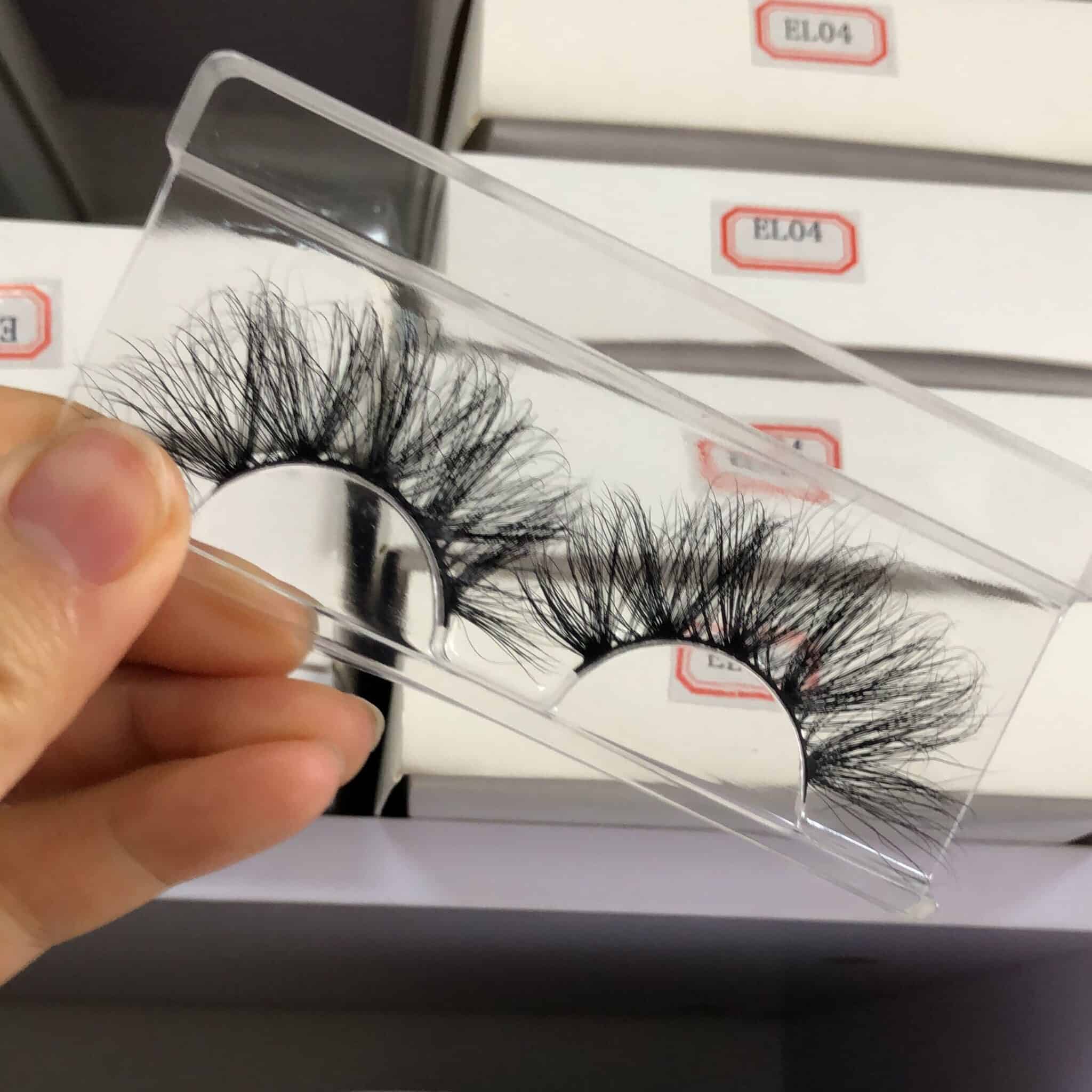 Wholesale Eyelashes Mink Lash Vendors Custom Eyelash Packaging