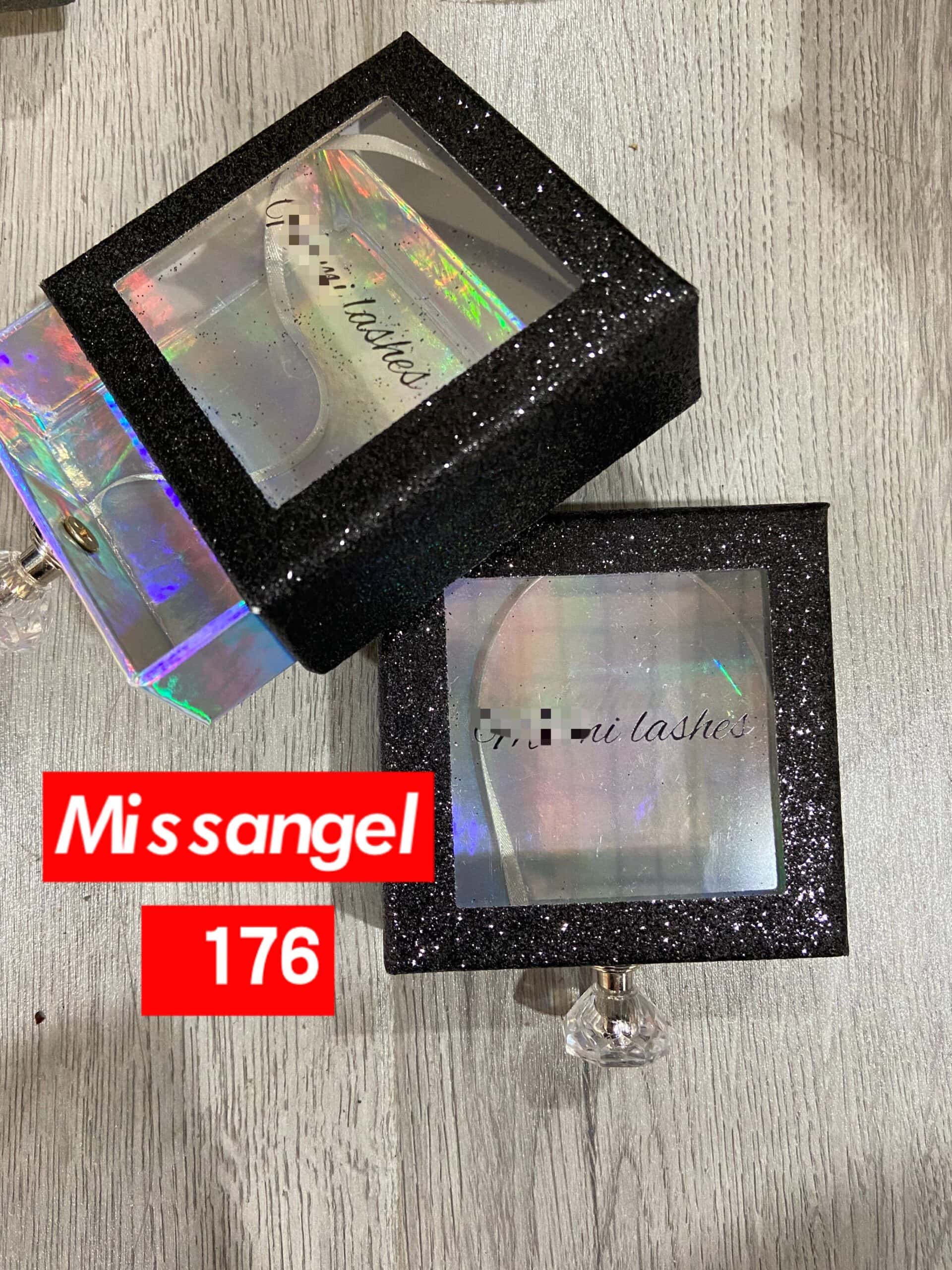 Black Slide Out Eyelash Packaging Boxes