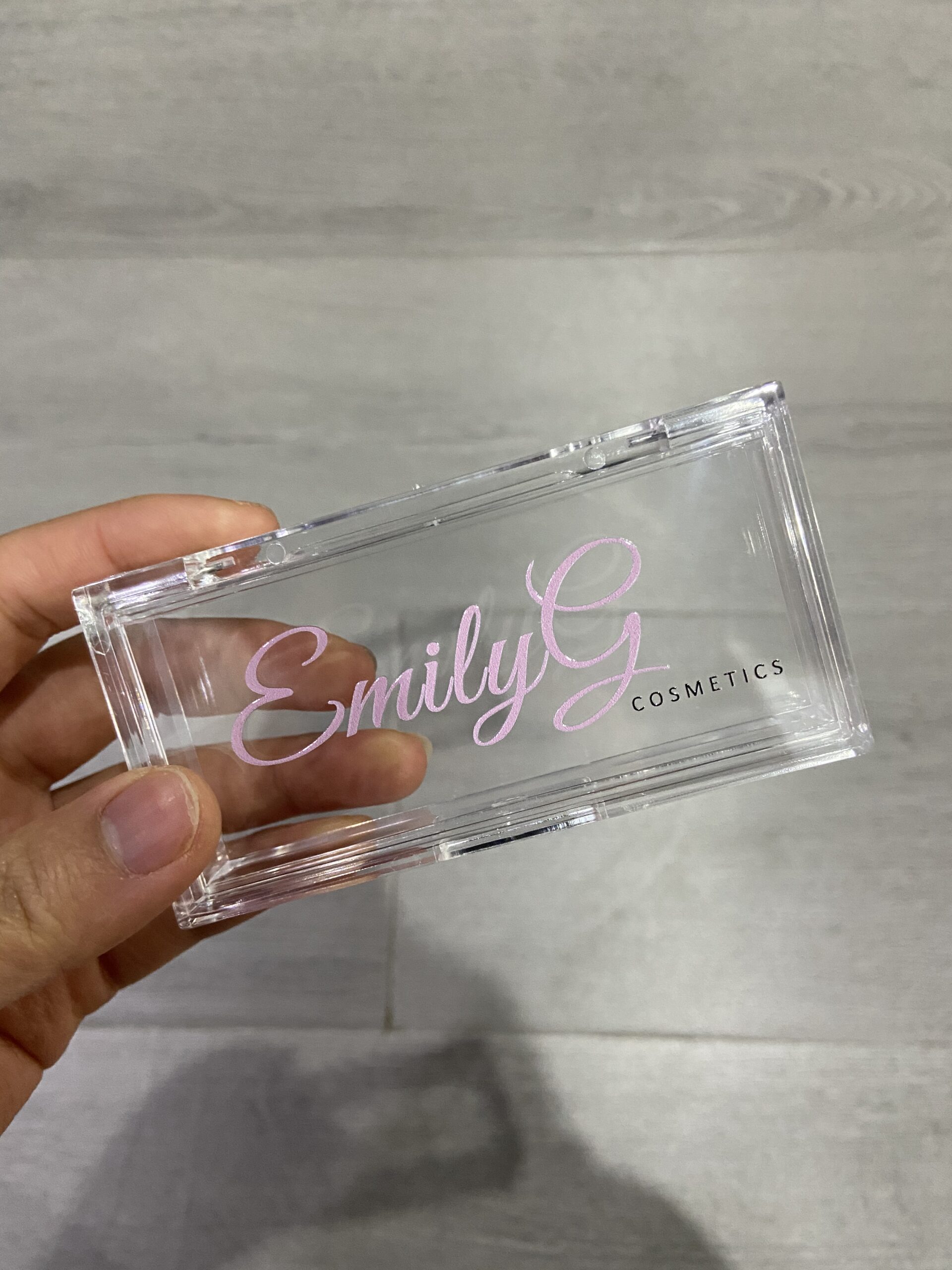 Acrylic Lash Cases Clear Eyelash Cases