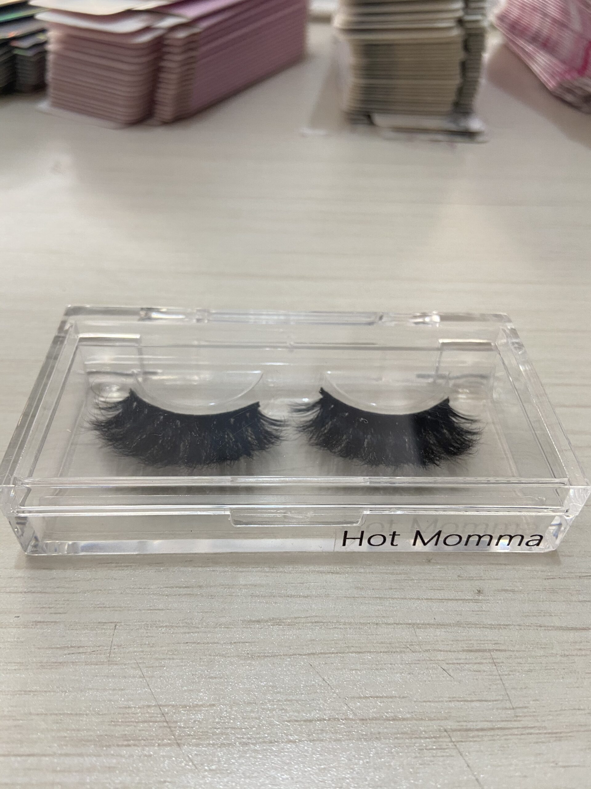 Acrylic Lash Cases Clear Eyelash Cases