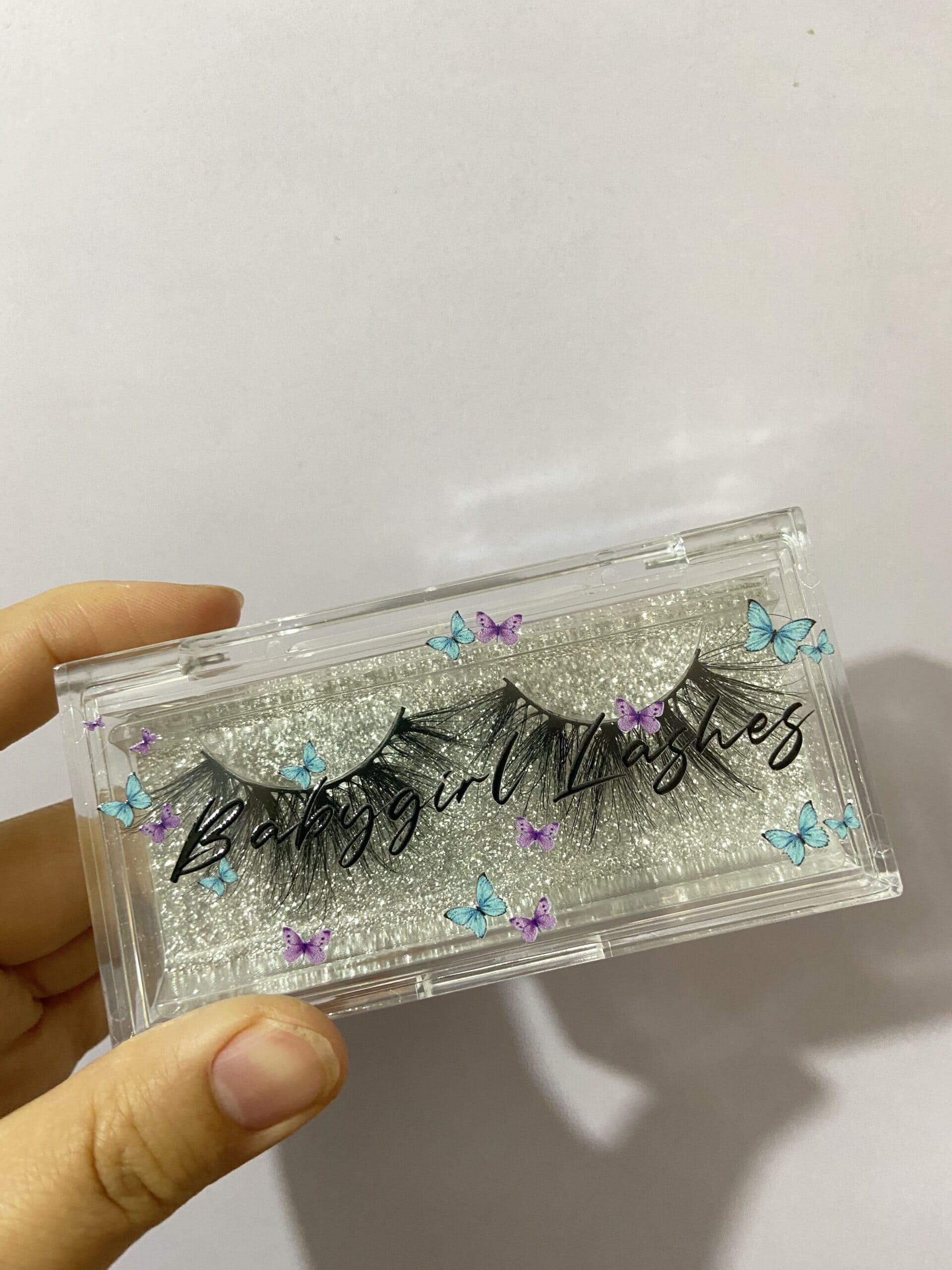 Acrylic Lash Cases Clear Eyelash Cases
