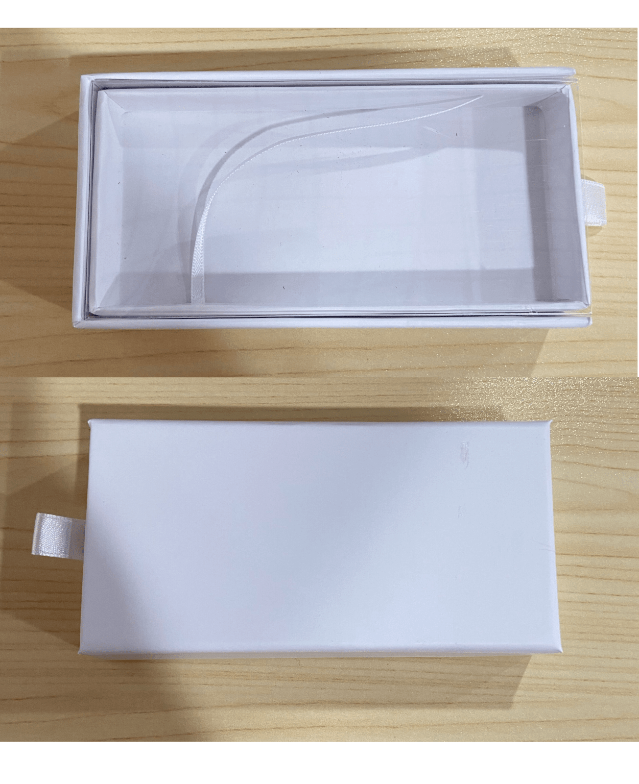 White Slide Out Eyelash Packaging Design Lash Boxes